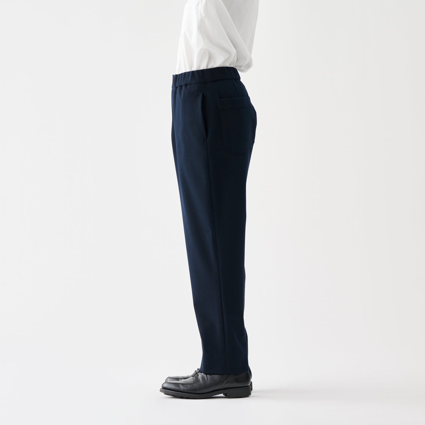 CPT-21 / 30/2 PRP / Navy / プレーンフロント イージーパンツ – :colon | コロン オフィシャルオンラインショップ